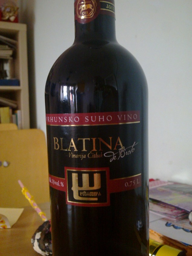 Vinarija Čitluk, Blatina de Broto, 2011. – Dnevnik vinopije